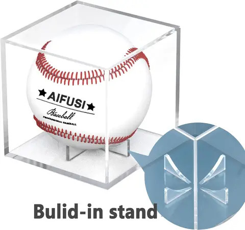 Buy Baseball Sports Memorabilia Showcase Autograph Ball Protector ...