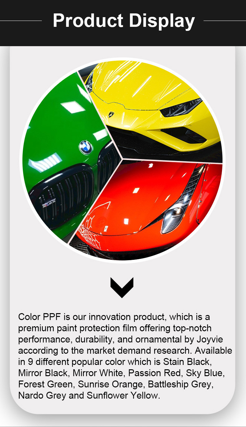 Buy Color Ppf Grey Nanobionic Ppf Self Healing Coating Automotive Film ...