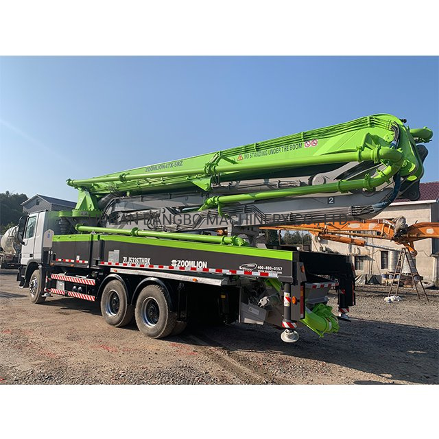 Buy Construction Machinery Zoomlion 47m Beton Pump Concrete Pumping ...
