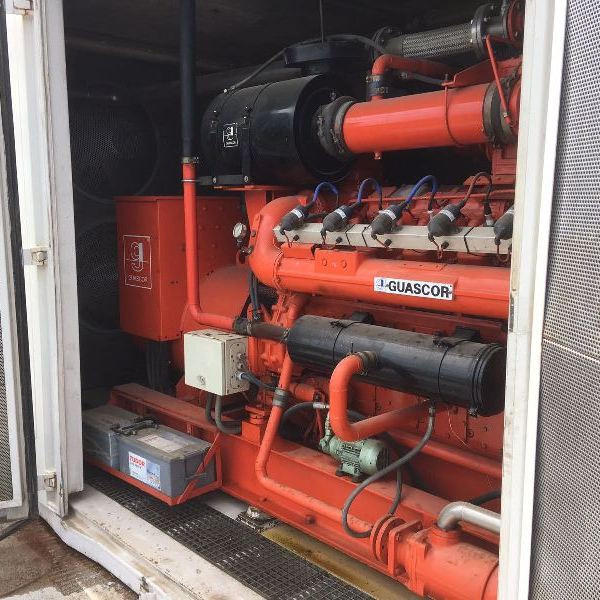 Buy Containerized Gas Generator 725 Kw Guascor Fgld 480 from ATLAS SEIS ...