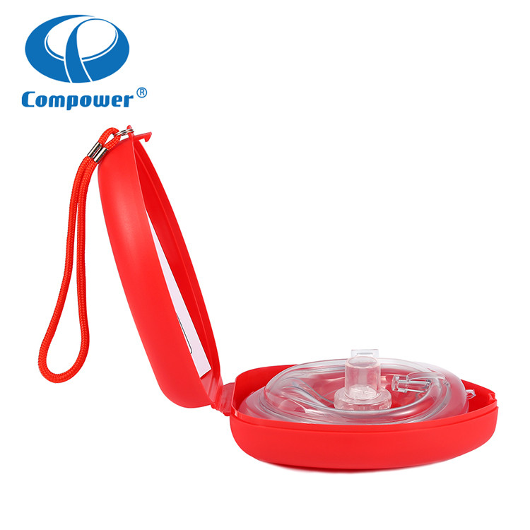 Buy Cpr Rescue Mask Professional Adult/child Size Resuscitator In Hard Case from Xiamen Compower ...