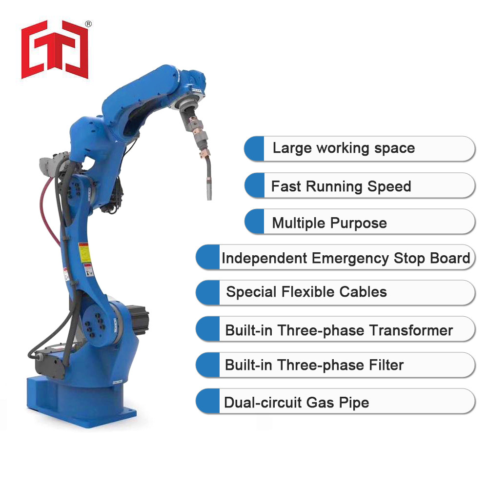 Buy Crp-rh14-10/ Crp-rh20-10 6 Axis Industrial Robot Arm Welding Robot ...