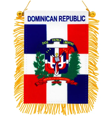 Buy Custom 4 X 6 Inch Colombia Mini Country Fringy Window Hanging Flag ...