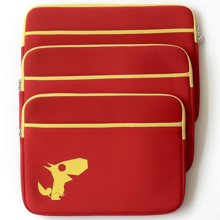 Buy Custom Silk-screen Logo Red Color 14" Neoprene Laptop Sleeve Case ...