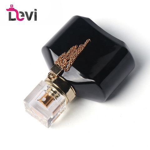 Buy Customize Fancy Lovely Black Spray Bottles With Crystal Cap 100ml ...