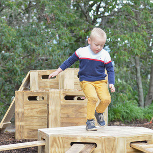 Buy Daycare Play Structure Kids Wooden Outdoor Game Toys from Dalian ...