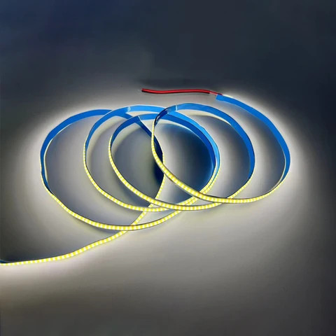 Buy Dc12v 24v Cob Led Linear Strip Light 320leds 10w 8mm 2700 3000 4000 ...