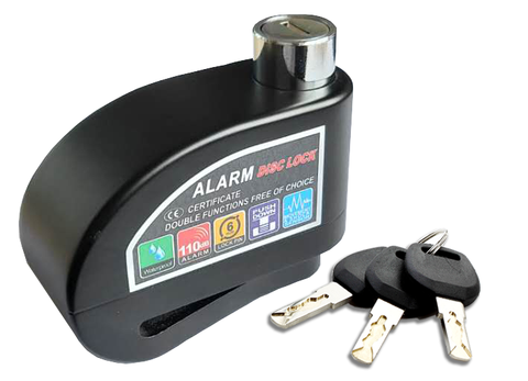 Buy Df8309 Good Salee Alarm Disc Lock Motorcycle Motorcycle Steering ...