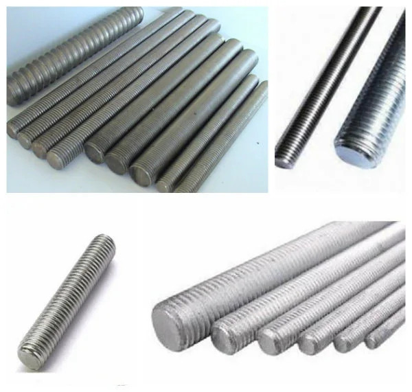 Buy Din975 Fasteners Black Threaded Rod M20 Bar Hot Dip Galvanized Full ...