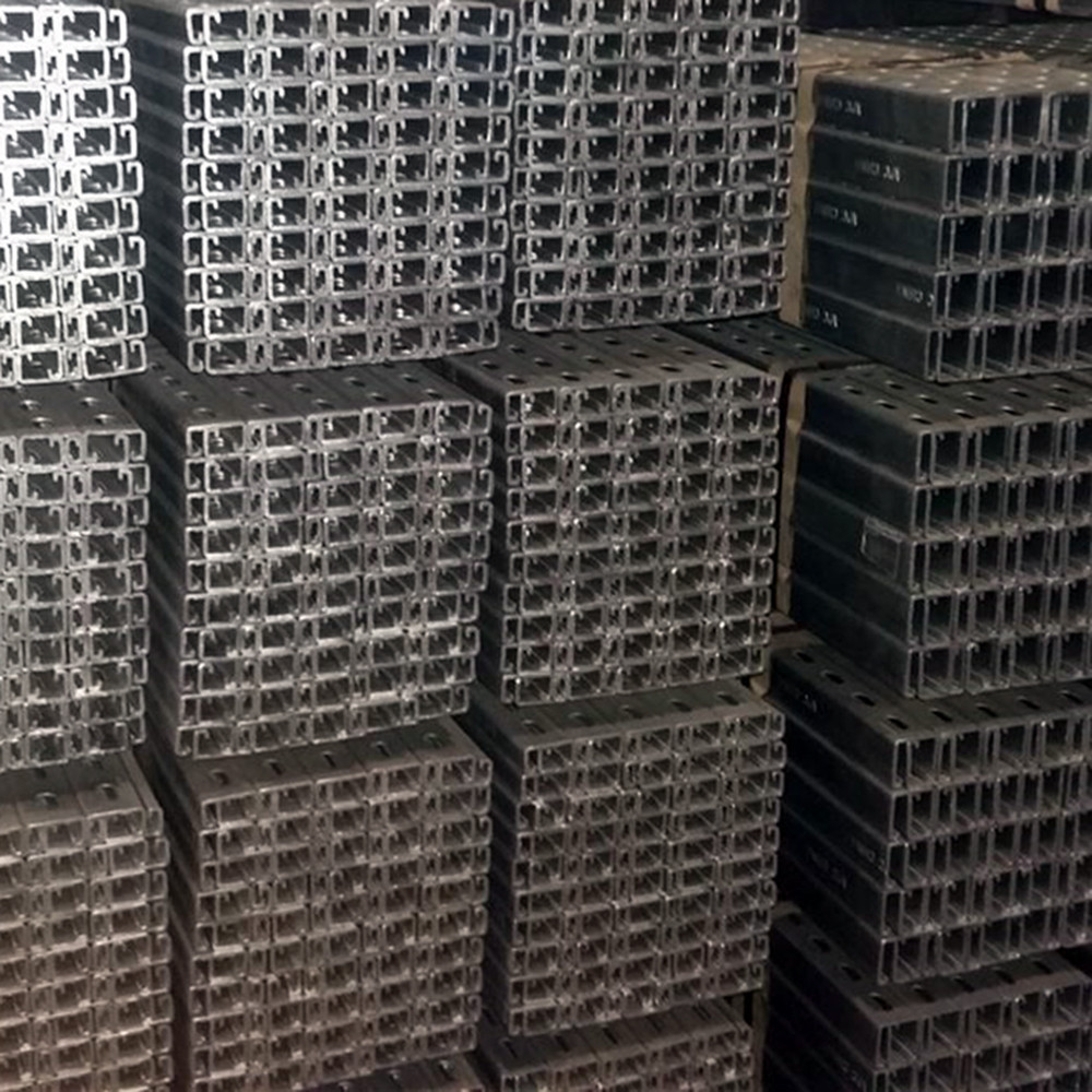 Buy Electrical Galvanized Perforated 41x41mm C Channel Steel And C ...