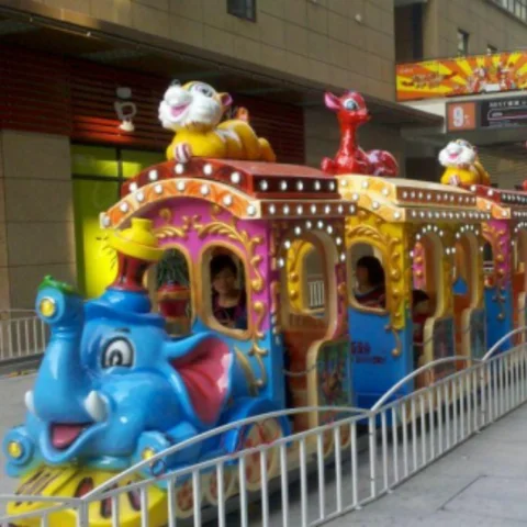 Buy Factory Price Elephant Train Rides For Kids Electric Trains Theme ...