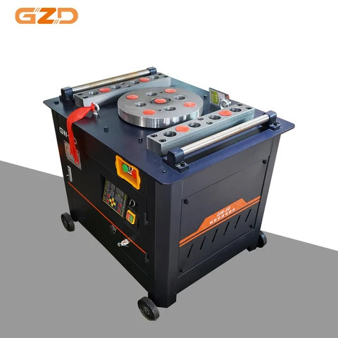 Buy Heavy Electric Steel Round Bar Bender Gw50 Steel Bar Bending ...
