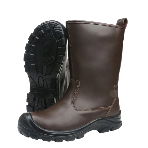 Buy High-cut Steel Toe Anti Static Certificate Casual Safety High Heel ...