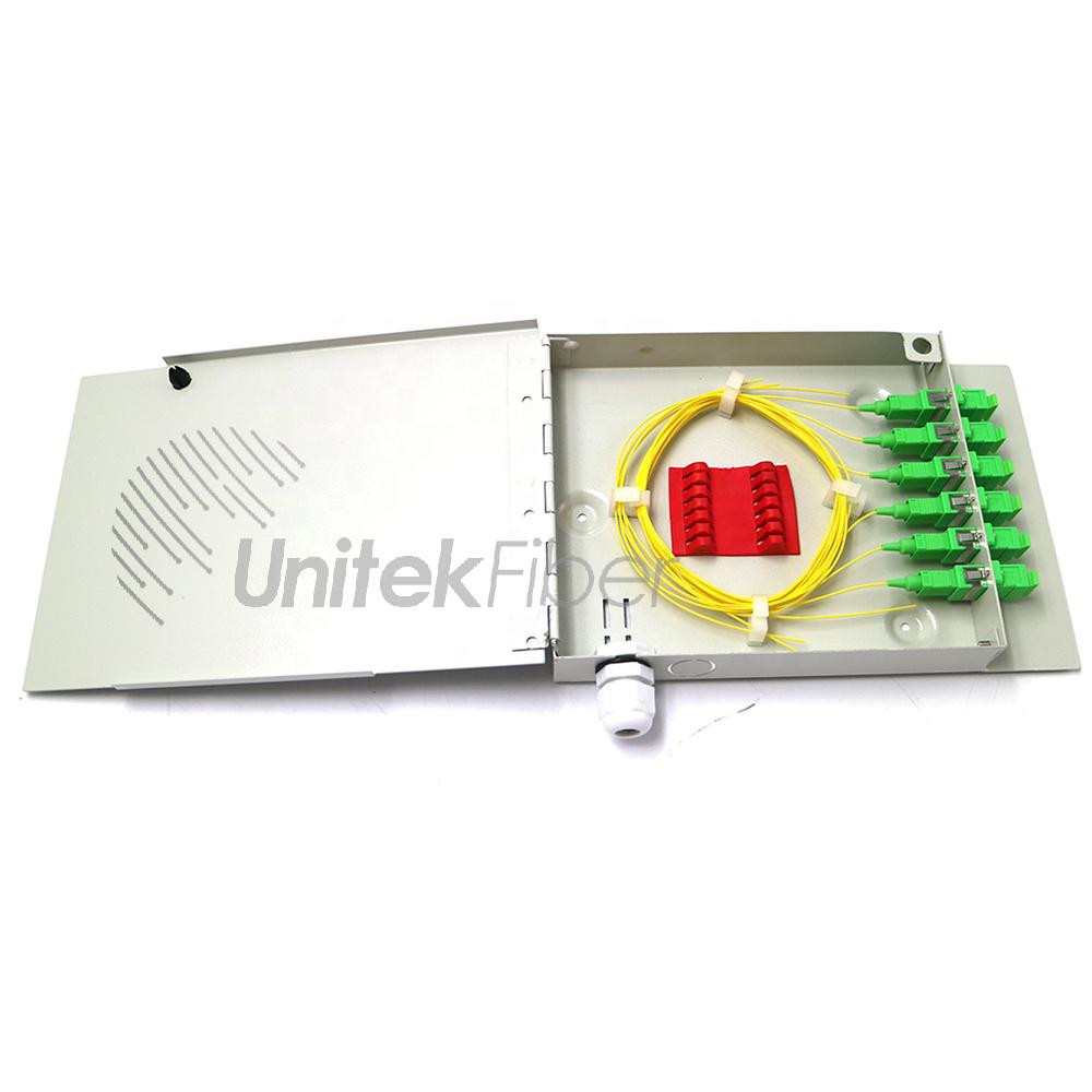 Buy High Quality Indoor Ftth Terminal Box With Sc St Lc Fc Connectors ...