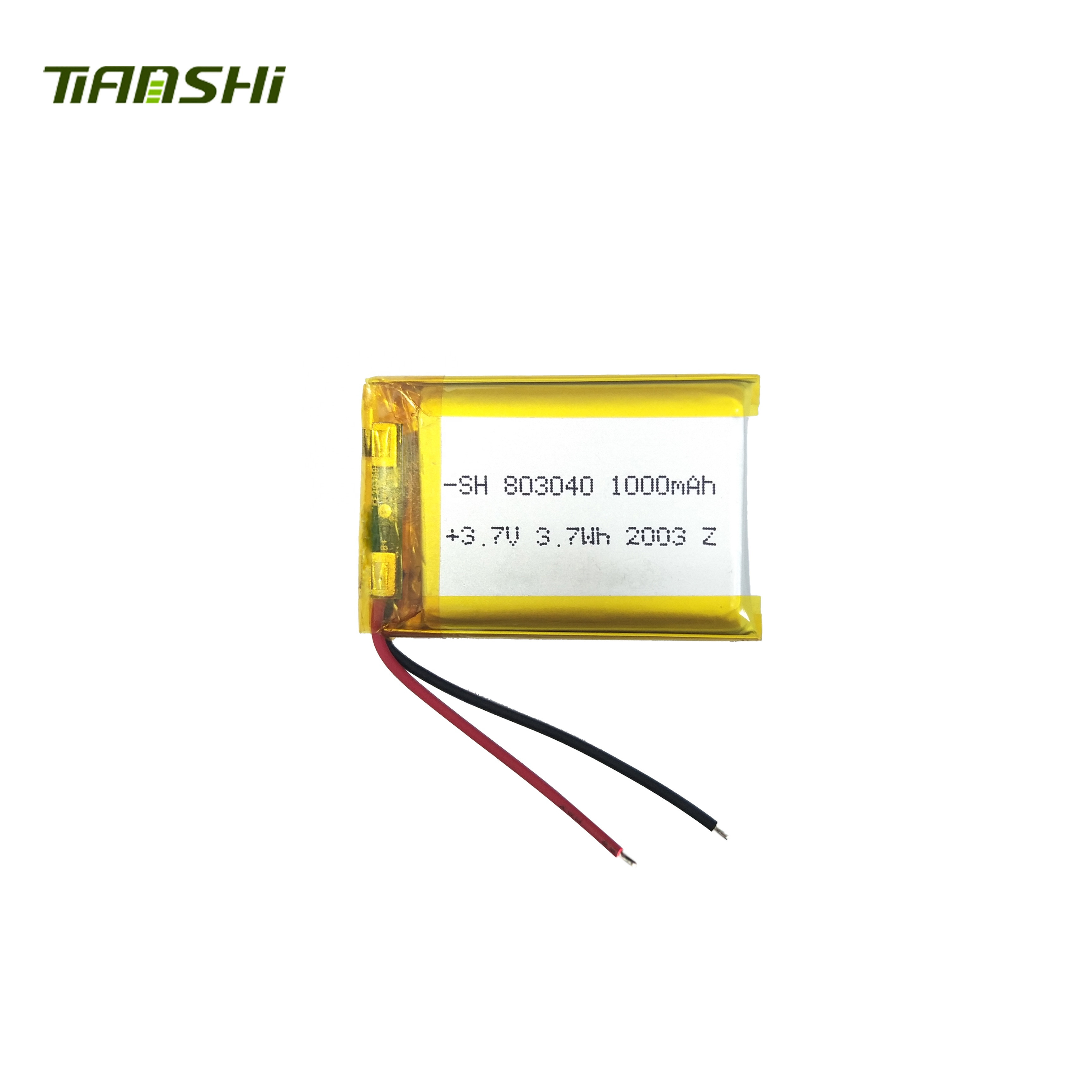 Buy High Quality Lithium Polymer Battery 3.7v 1000mah 803040 Battery ...