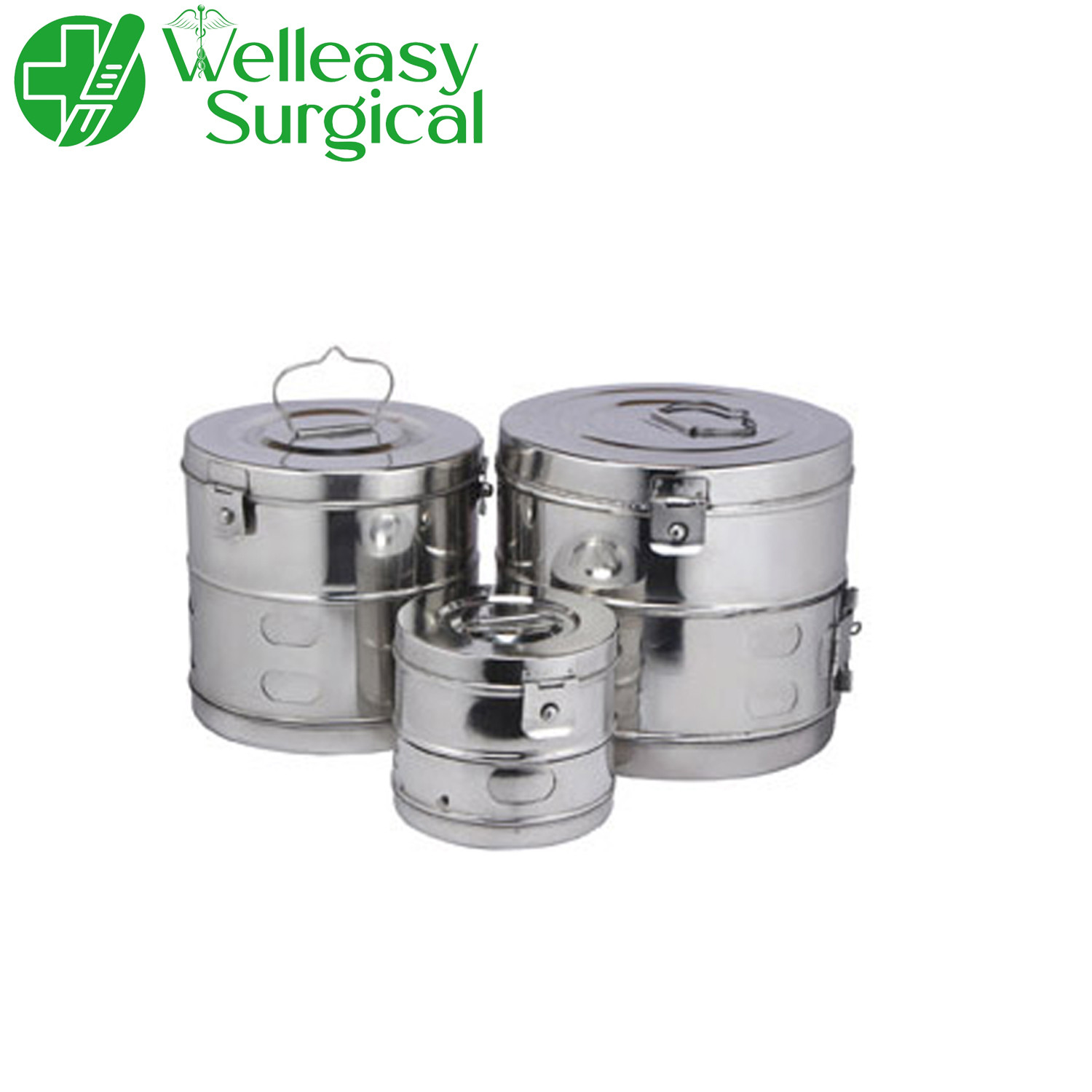 Buy Hospital Medical Use Dressing Drum 6 X 4 Inches Surgical Medical ...