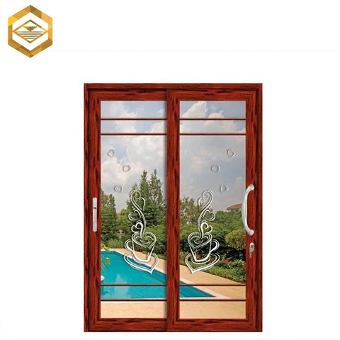 Buy House Design Grille Model Small Double Glass Window from Foshan ...