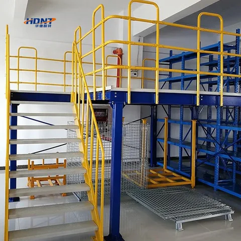 Buy Industrial Heavy-duty Steel Mezzanine Floor Storage Racking Systems ...