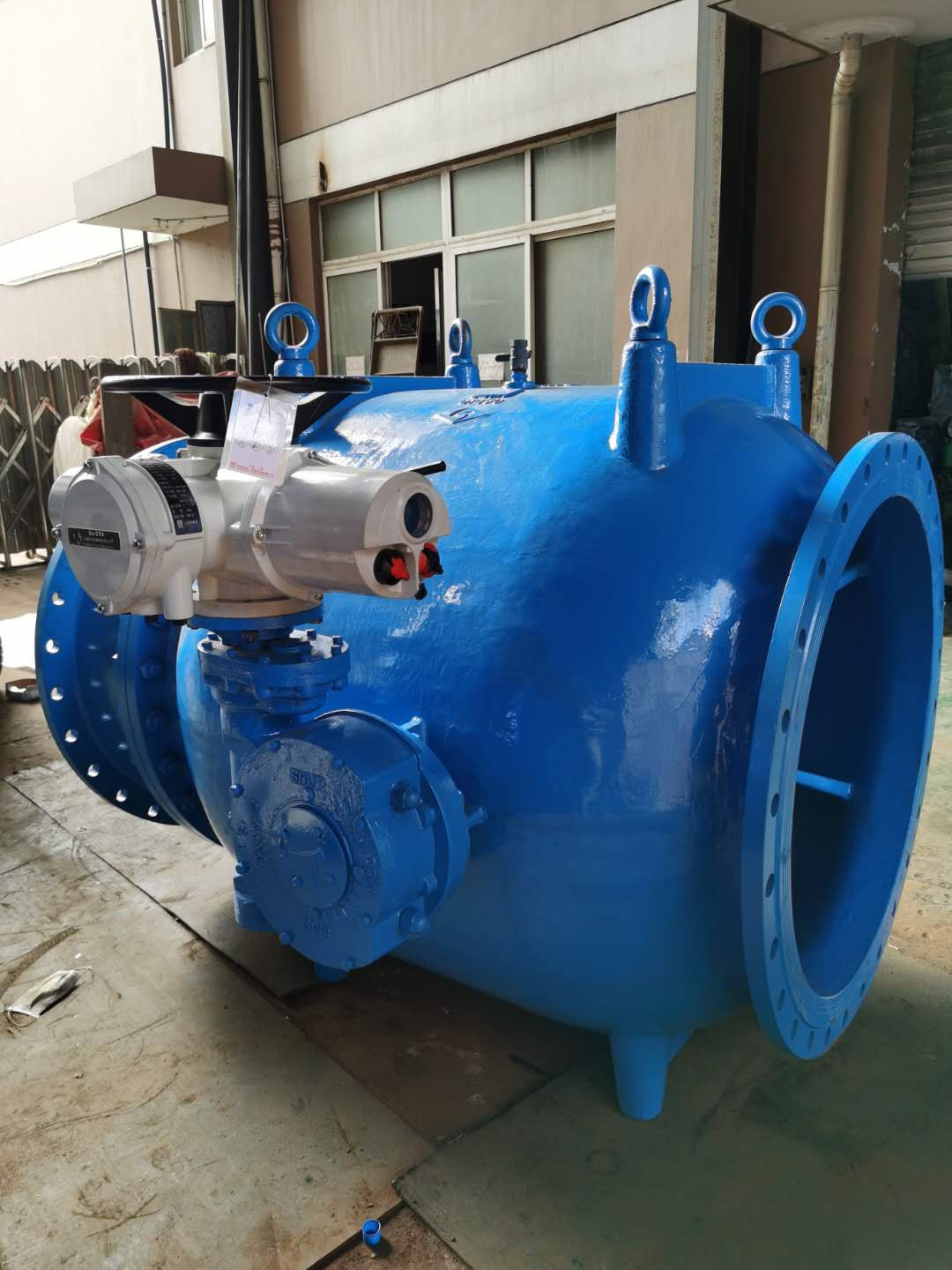 Buy Ip68 Multi-turn Electric Motorized Actuated Sluice Gate Penstock ...