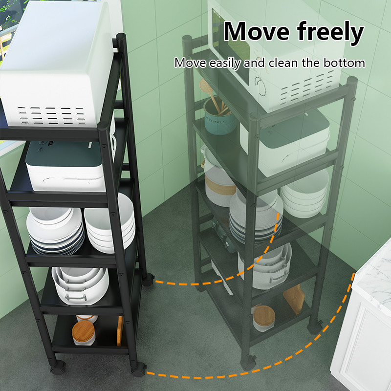 Buy Kitchen Racks Between Gaps Stainless Steel Kitchen Storage Racks ...