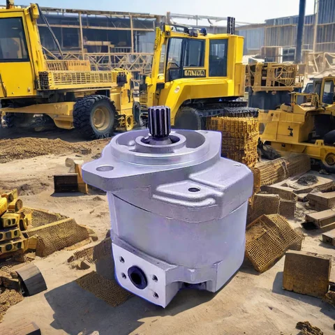 Buy Komatsu D37ez-22 Bulldozer Hydraulic Gear Pump New Condition Spv 22 ...