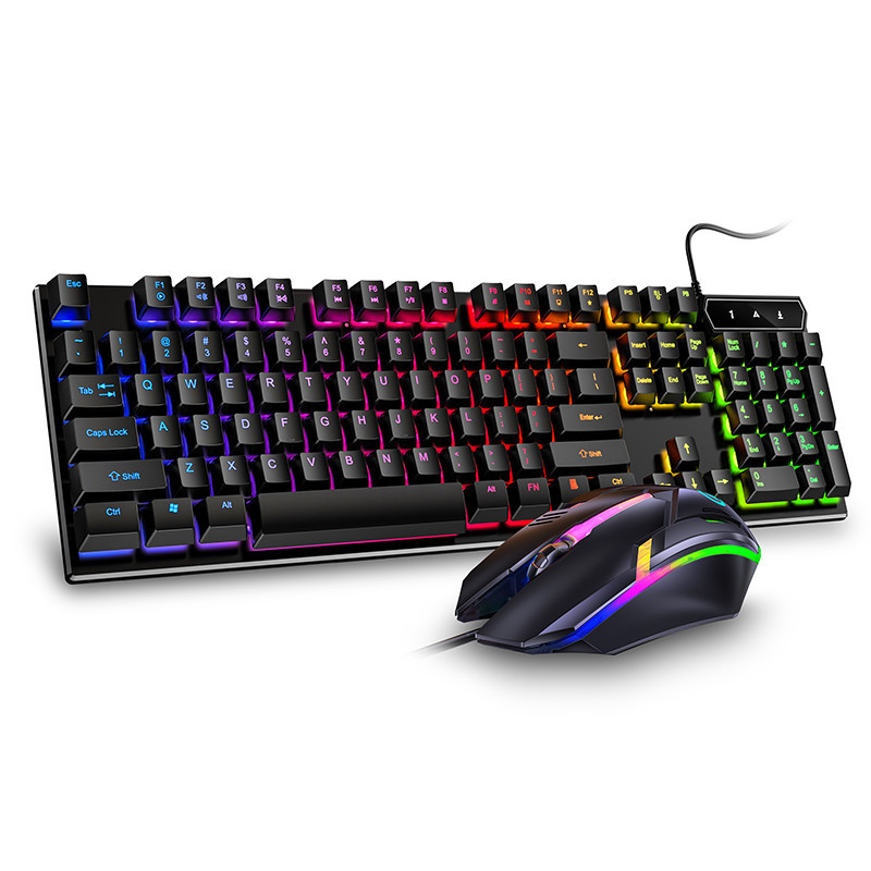 Buy Luminous Computer Gaming Mouse Keyboards Combo 2020 Wired ...