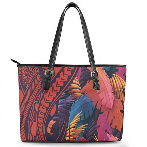 Buy Luxury Handbag Custom On Demand Samoan Polynesian Tribal Print ...