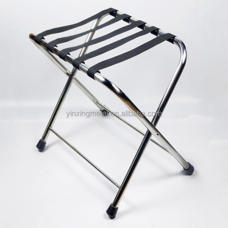 Buy Modern Antique Style Hotel Room Wood Metal Folding Luggage Rack ...
