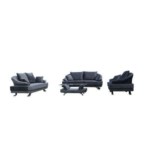 Buy Modular Frameless Sofa Velvet Sofa Set Living Room Modern Luxury ...