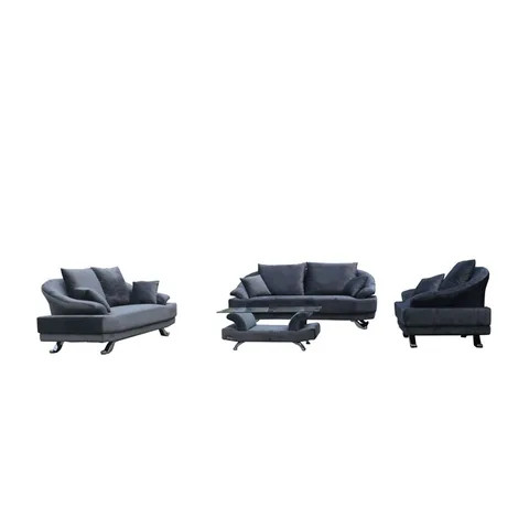 Buy Modular Frameless Sofa Velvet Sofa Set Living Room Modern Luxury ...