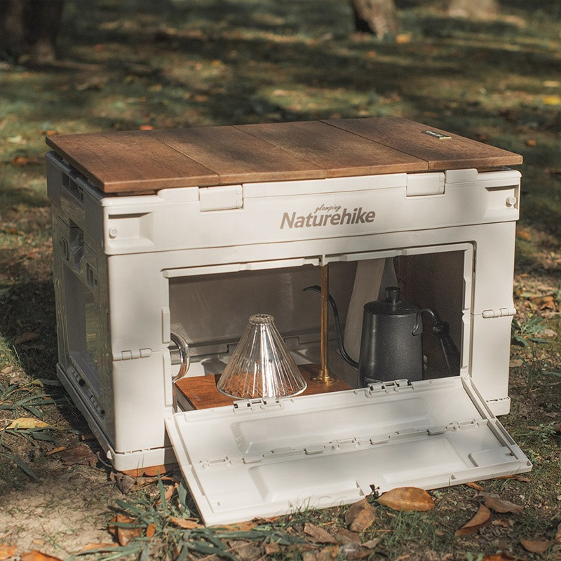 Buy Naturehike Outdoor Camping Trailer 50l Large Capacity Pp Plastic ...