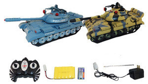 Buy New Simulation Wireless Remote Control Military Battle Tanks Radio ...