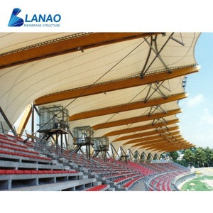 Buy Park Stadium Steel Structure Building Seating Area Tensile Fabric ...