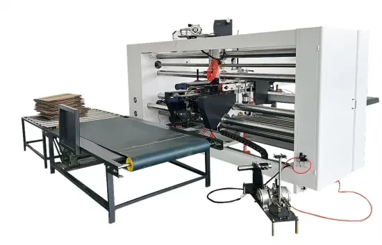 Buy Plc Control Two Piece Joint Stitcher Packaging Machinery Corrugated ...