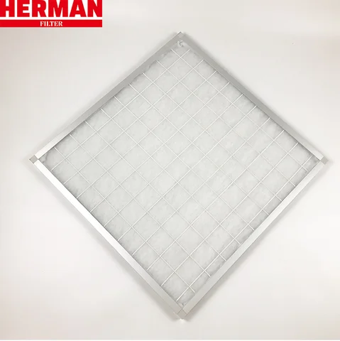 Buy Primary Efficiency Metallic Mesh Plate Panel Filter Synthetic ...