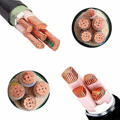 Buy Pvc Nyy 4x25mm2 Wire Copper Electrical Supply Control Underground ...