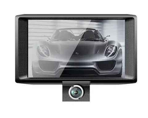 Buy Qsf Small Dash Cam 3 Dashboard Camera Recorder 4 Inch Screen Video ...