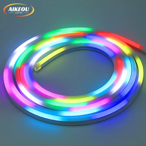 Buy Silicone Led Neon Strips 12v 0817 Side Neon Light Bendable ...