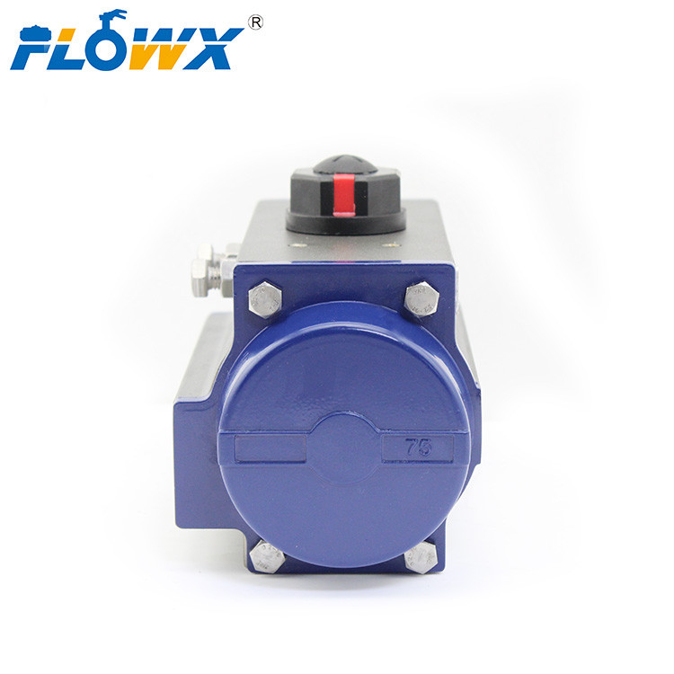 Buy Single Acting Spring Return Pneumatic Actuator Air Cylinder from ...