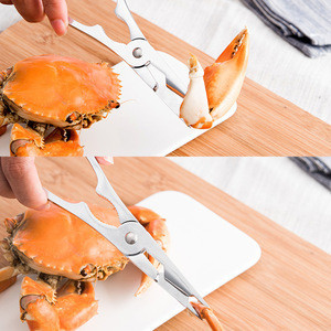 Buy Stainless Steel Crab Claw Forceps Crab Pin Eating Crab Tools from ...