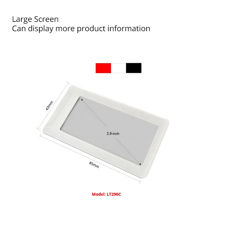 Buy Sunpaitag Fully Graphic 2.9 Inch Red E-ink Display Supermarket ...