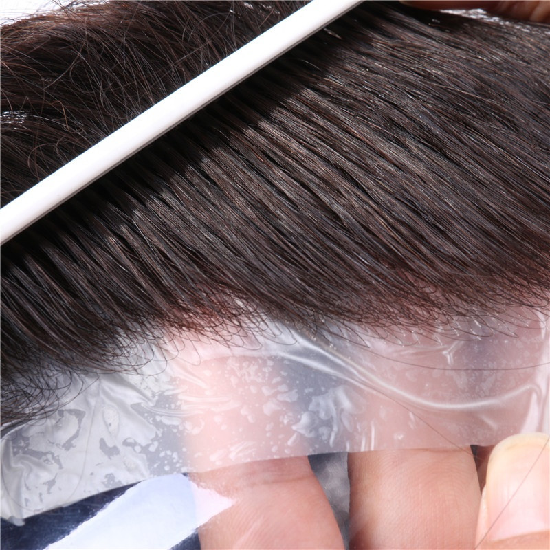Buy Super Thin Skin Silicone Bade Toupee Wigs For Mens Wig Human Hair ...