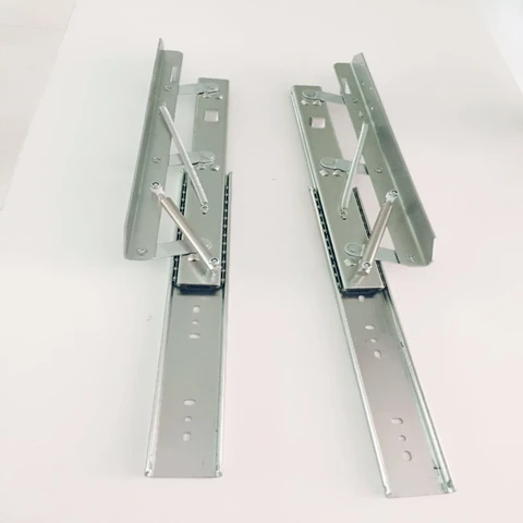 Buy Telescopic Push Open Sliding Rail System Heavy Duty Lift Mechanism ...