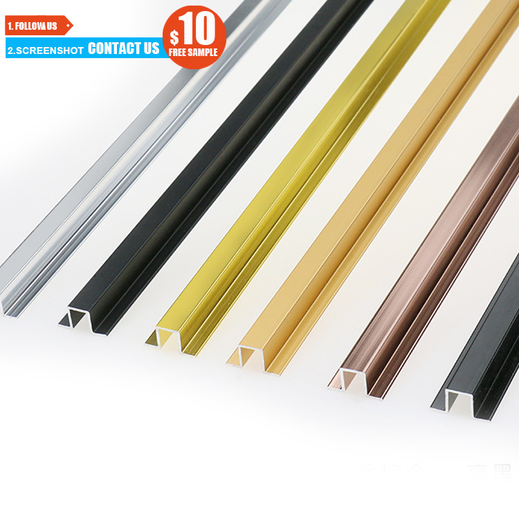 Buy Toco Profile U Shaped Sharp Metal Edge U Type Trim Pvc Seal Strip ...