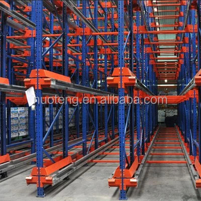 Buy Warehouse Shuttle Racking System Heavy Duty Storage Steel Pallet ...