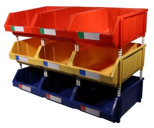 Buy Warehouse Spare Parts Storage Plastic Stackable Bin And Box ...