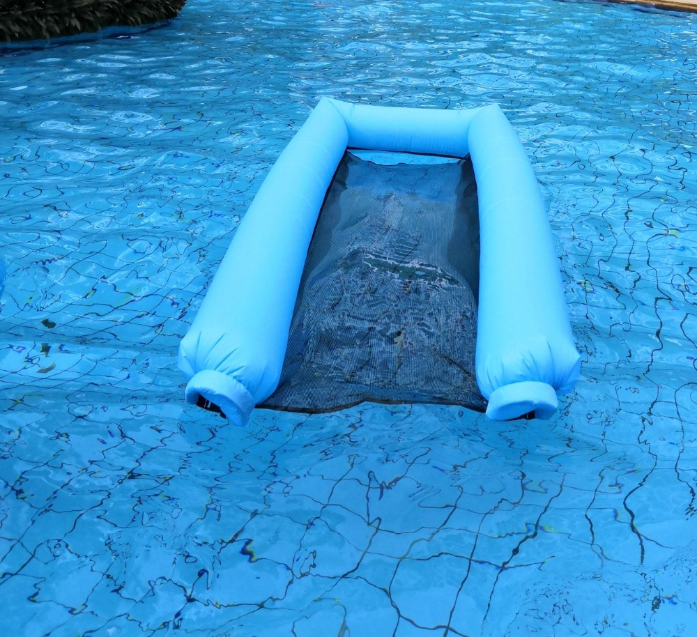 Buy Water Hammock Pool Lounger Swimming Pool Float Hammock Inflatable ...