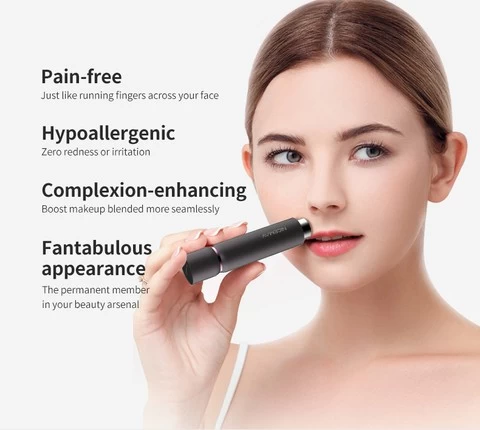 Buy Waterproof Battery Womens Painless Mini Electric Brows Upper Lips ...