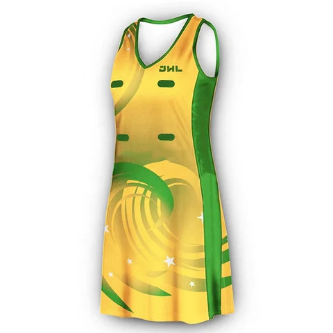 Buy Wholesale Latest Design Sublimated Girls Netball Dress Breathable ...
