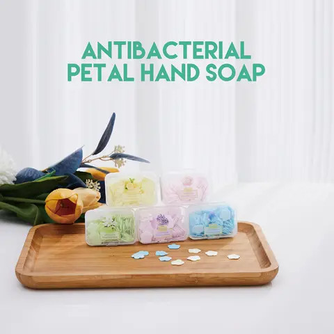 Buy Wholesale Portable Hand Washing Paper Soap Sheets Petal Soap Paper ...
